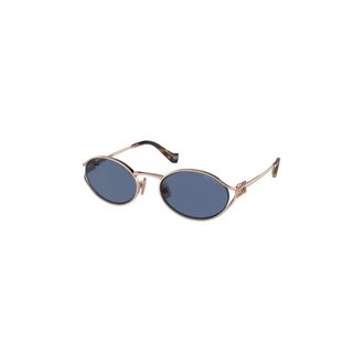 Miu Miu Oval Sonnenbrille - - Accessories - Damen - Rosa - 54 MM