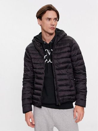 Kappa Übergangsjacke Astro 303ZLN0 Schwarz Regular Fit