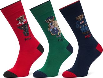 Polo Ralph Lauren Lange Socken Polo Ralph Lauren 449P22357001 Bunt