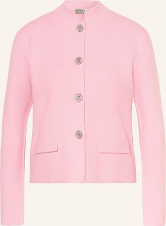 Lunaria Cashmere Lunaria Cashmere Strickblazer Aus Cashmere rosa