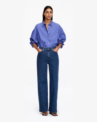 Arket LUPINE Flared Jeans -Blau