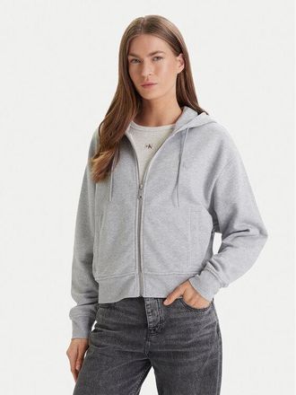 Calvin Klein Jeans Sweatshirt Monogram LV047F208G Grau Relaxed Fit