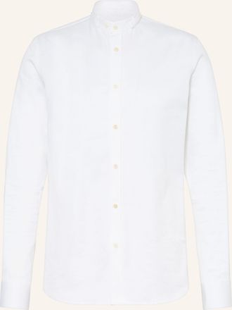 Gottseidank Gottseidank Trachtenhemd Lenz Slim Fit Mit Stehkragen weiss