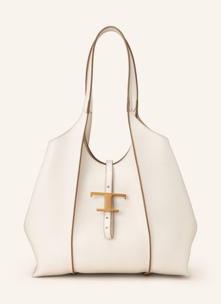 Tod's Tods Shopper T Timeless Small Mit Pouch weiss
