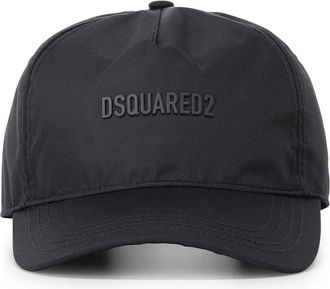 Dsquared2 Caps & Mützen - Cap mit Logo - Gr. ONE SIZE - in Schwarz - für Damen