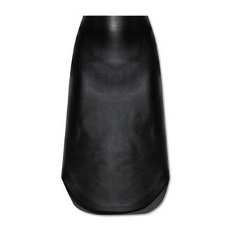 Diesel Veganer Lederrock - - Skirts - Damen - Schwarzk - 2XS