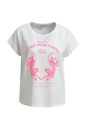Milano Rundhalsshirt mit &uuml;berschnittener Schulter