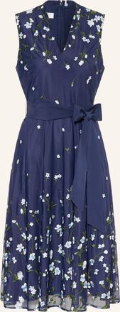 Hobb's Mesh-Kleid Aria blau