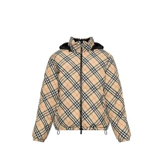Burberry Check-pattern Reversible Jacket