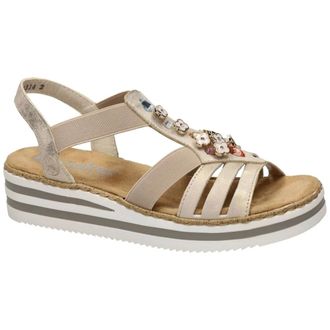Rieker Damen, Schuhe, Beige, 40 EUGr&ouml;&szlig;e