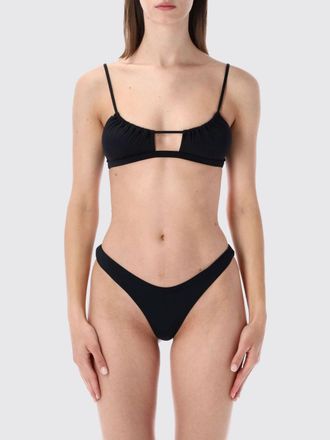 Matine&eacute; Haut de bikini &agrave; imprim&eacute; animalier avec encolure en U