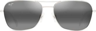 Maui Jim unisex, Accessoires, Gris, Taille: 58 MM Naauao Lunettes de soleil