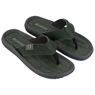 Cartago Herren Dunas Vi Ad Flipflop, grün, 43 EU