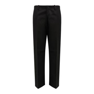 Moncler Schwarze Genius Hose Made in Italy - - Trousers - Herren - Schwarzk - L