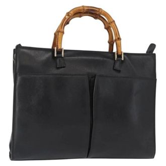 Gucci Sac &agrave; main vintage Pre-owned - Femme - Pre-owned - Noir - Taille: ONE Size