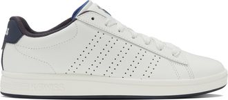 K-Swiss Herren Court Base II Sneaker, Wei&szlig;, 41 EU