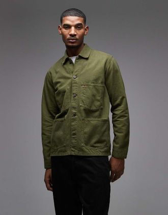 Tommy Hilfiger Veste de travail - Kaki-Vert
