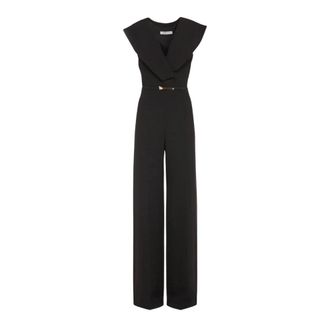 Simona Corsellini P26Cptu00701 Jumpsuit - - Jumpsuits & Playsuits - Damen - Schwarzk - S