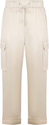 PESERICO Femme, Pantalons, Beige, Taille: 46 FR Pantalons