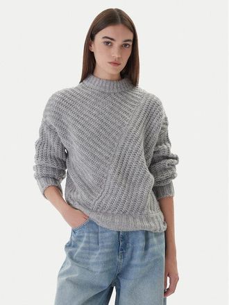 Mustang Jeans Mustang Pullover Erin 1016786 Grau Relaxed Fit