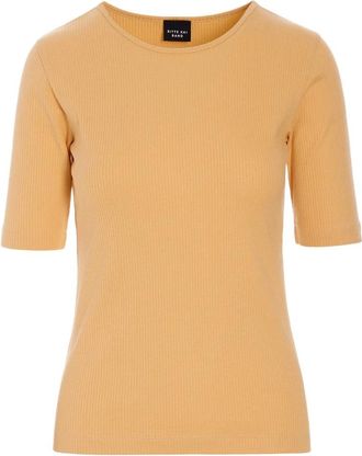 Bitte Kai Rand Femme, Tops, Orange, Taille: 38 FR Blouse en maille c&ocirc;tel&eacute;e