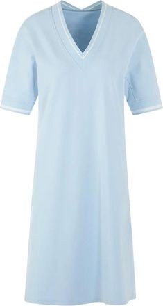 Marc Cain Femme, Robes, Bleu, Taille: 40 FR Robe Courte &Eacute;vas&eacute;e