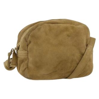 Loewe Pre-owned Schultertasche aus Wildleder - - Pre-owned - Damen - Beige - ONE SIZE