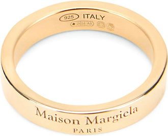 Maison Margiela Femme, Accessoires, Jaune, Taille: 44 MM Logo Ring