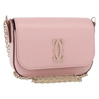Cartier Sac Mini Bandouli&egrave;re Vintage Pre-owned - Femme - Pre-owned - Rose - Taille: ONE Size