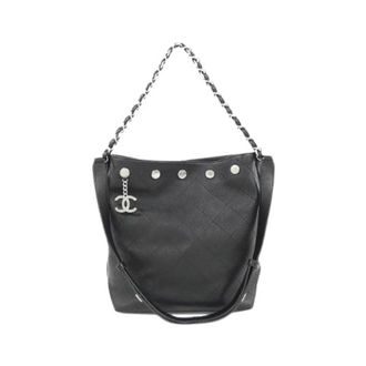 Chanel Pre-owned Lambskin Schultertasche - - Pre-owned - Damen - Schwarzk - ONE SIZE
