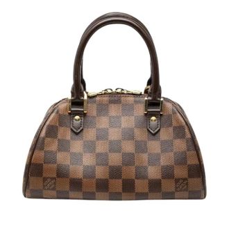 Louis Vuitton Sac &agrave; main Pre-owned Damier Ribera Mini - Femme - Pre-owned - Brun - Taille: ONE Size