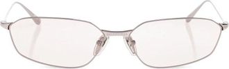 Balenciaga Invisible Oval Sonnenbrille - - Accessories - unisex - Rosa - ONE SIZE
