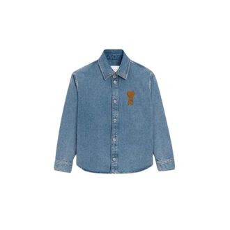 Ami Homme, Vestes, Bleu, Taille: L ADC Denim Overshirt