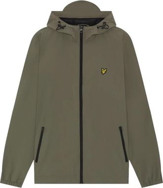 Lyle & Scott Contrast Zip Through Hooded Jacket - - Sport - Herren - Gr&uuml;n - M
