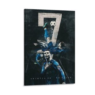 Generic Fu&szlig;ball-Poster Cristiano Ronaldo (18) Poster, coole Kunstwerke, Gem&auml;lde, Wandkunst, Leinwanddrucke, h&auml;ngende Bilder, Poster, 30 x 45 cm