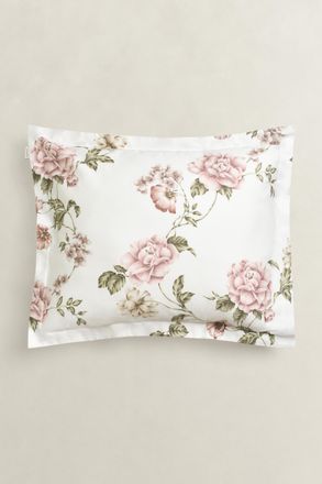 GANT Wohnaccessoires Kopfkissenbezug mit Blumen-Print (70x100) WASHED Rosa