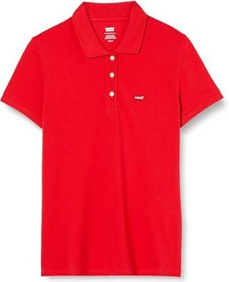Levi's Polo Slim Housemark pour Homme, Script Red, S