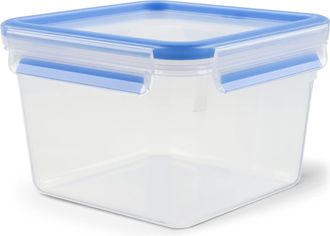 Emsa Clip & Close Frischhaltedose, quadratisch, 1,75 L, mit Deckel, Aufbewahrungsbox, 100 Prozent dicht, spülmaschinen-, gefrier-, mikrowellenfest, Transpa