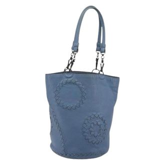 Bottega Veneta Pre-owned Vintage Tote Bag - - Pre-owned - Damen - Blau - ONE SIZE