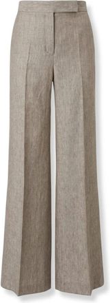 Max Mara Femme, Pantalons, Gris, Taille: 38 FR Mxmdeserto Wide Pantalons