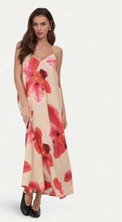 Only Sommerkleid Resi 15372628 Hellbeige Regular Fit