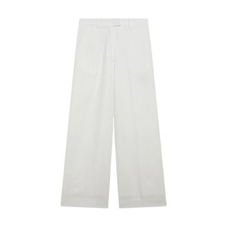 Frankie Shop Pantalon Tailleur Large - Femme - Pantalons - Blanc - Taille: 42 FR