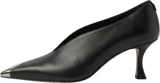 Cesare Gaspari Femme, Chaussures, Noir, Taille: 37 EU Velvet Blade Heels