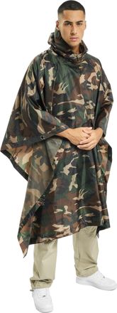 Brandit Ripstop Poncho, Farbe: woodland, Größe: OS