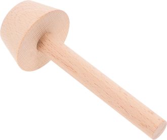 Cabilock Holz-eier-t&ouml;rtchen-form Mit Handheld Teig-presser Vielseitige Tarteform F&uuml;r Kuchen Und Geb&auml;ck Nat&uuml;rliche Holzoptik Effizientes Backen F&uuml;r Anf&auml;nger Und