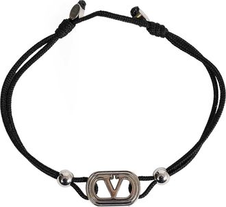 Valentino VLogo Signature Cotton Bracelet