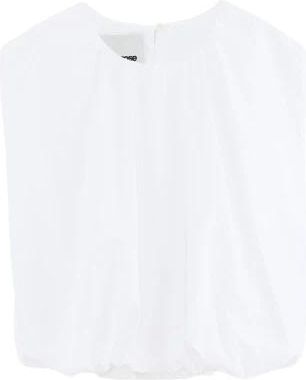 Bellerose Femme, Blouses et Chemises, Blanc, Taille: 40 FR Giada Blouse