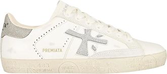 Premiata Femme, Chaussures, Blanc, Taille: 38 EU Baskets