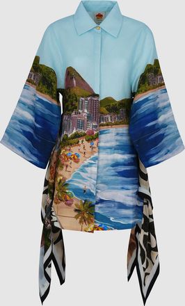 Farm Rio Kimono Copacabana Beach Multicolor