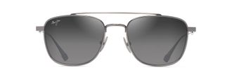 Maui Jim Brille Gr&ouml;&szlig;e 53 mm Silber/Eye SIZE: 53 Temple LENGTH: 145 Vertical SIZE: 43.5